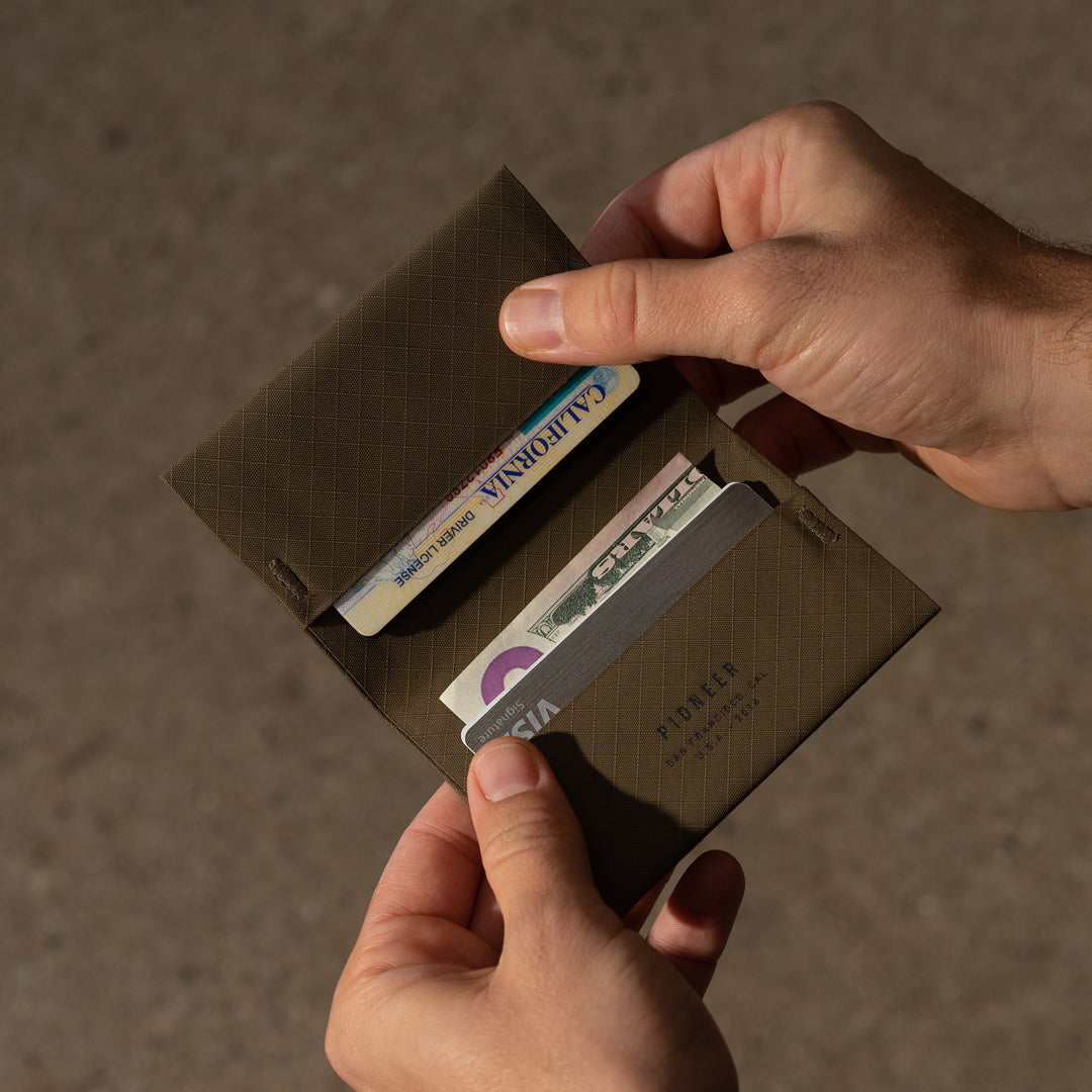 Ion Cardholder Wallet | Slim Bifold Card Wallet | Pioneer Carry – PIONEER